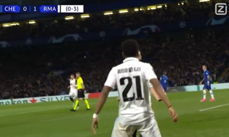 Juichen als Ronaldo met Rodrygo: 'Plotseling schoot mijn idool door ...