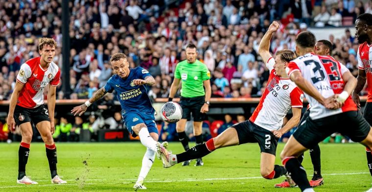 PSV verslaat Feyenoord en wint de Johan Cruijff Schaal: Lang direct matchwinner